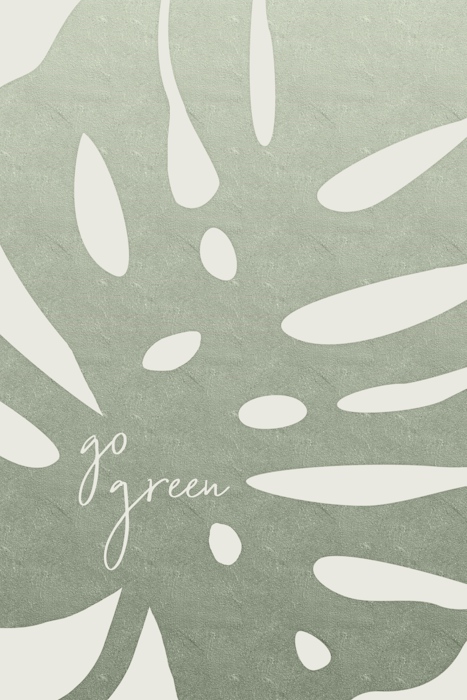 Get a Fresh Look with our Go Green Wallpaper | Happywall