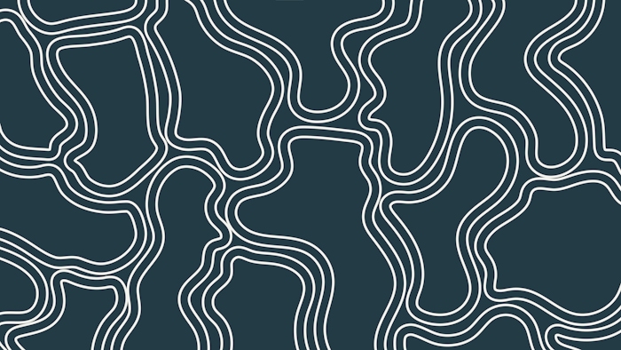 Mid-Century Organic Stripes Wallpaper - Happywall