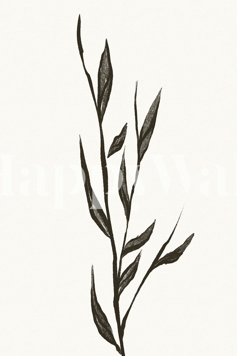 Wild Leaf Wallpaper - Buy Online | Happywall