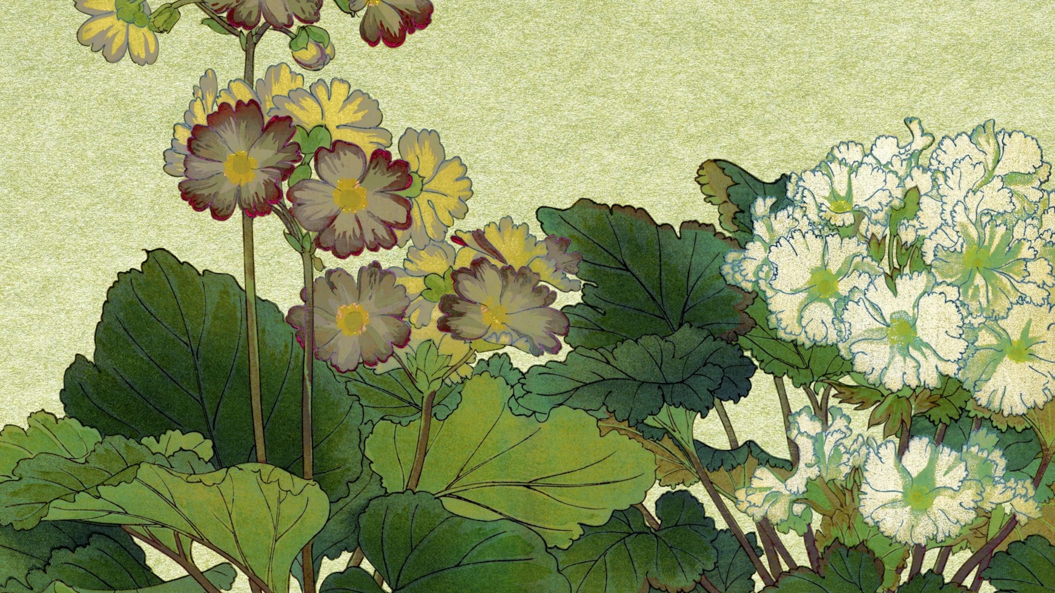 Handmade Floral wallpaper | Happywall