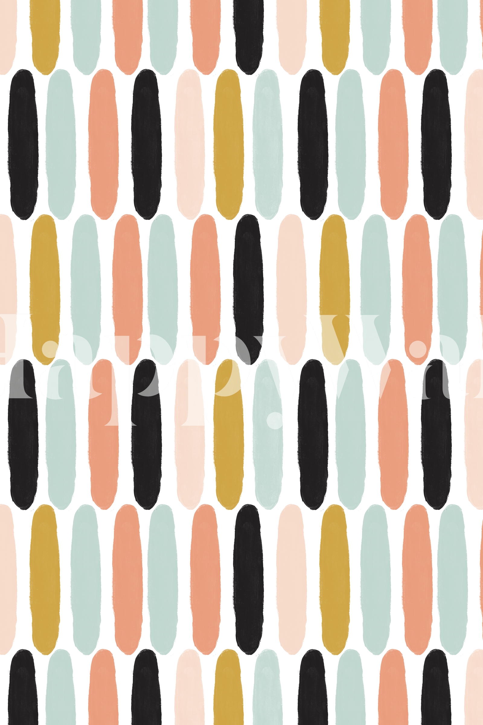 Colorful Scandinavian Peel and Stick Wallpaper