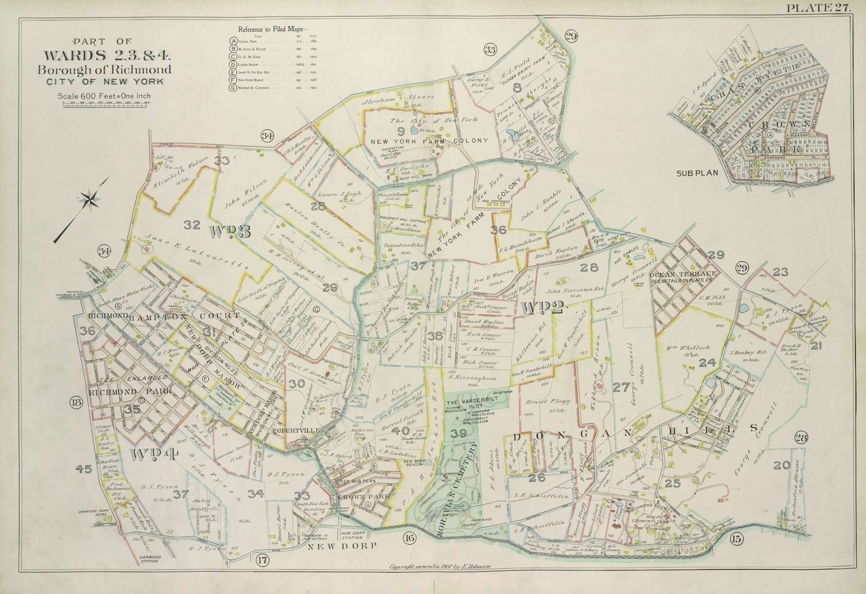 Wards Boroughs of Richmond Map wallpaper - Happywall