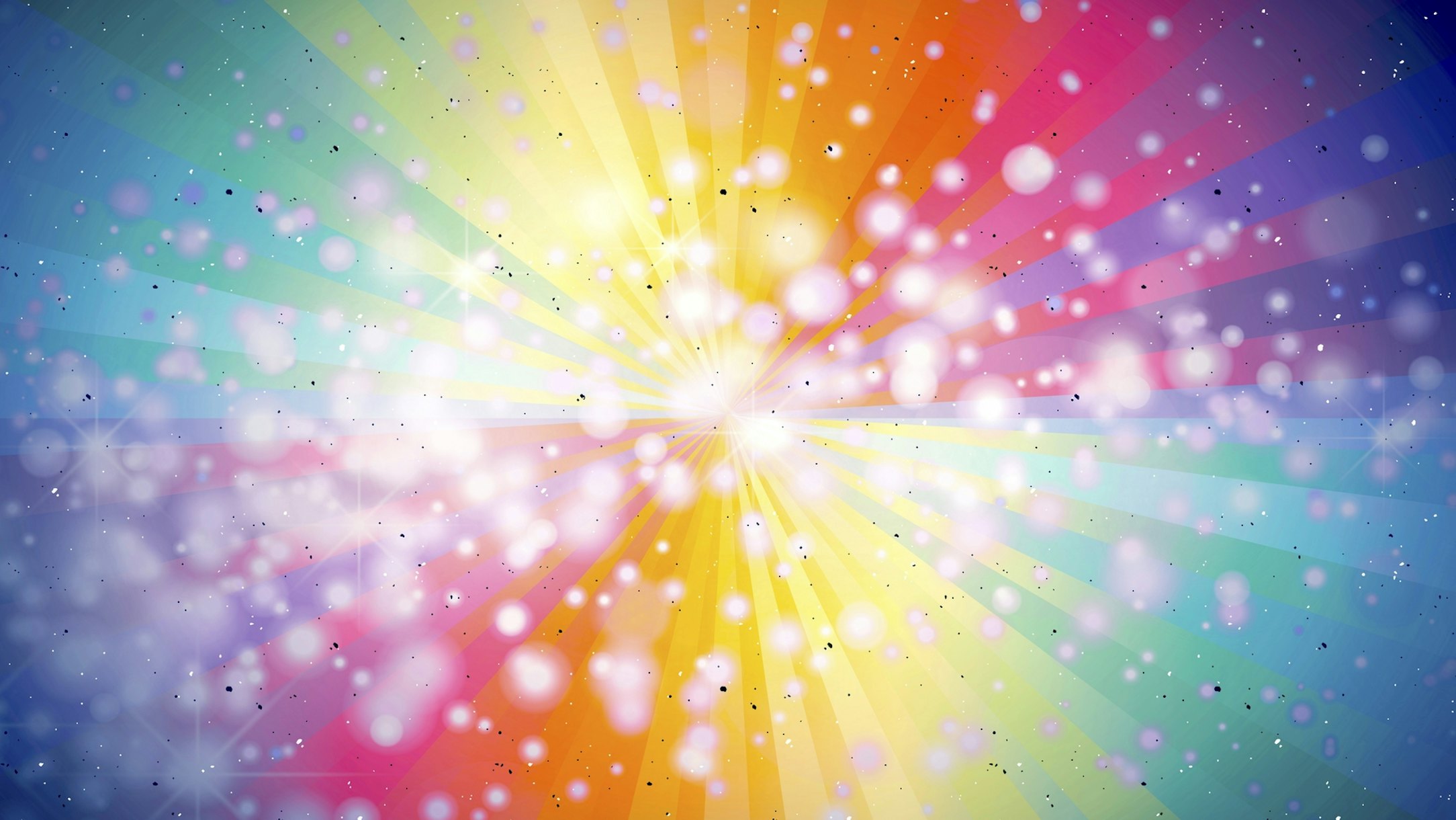 Vibrant Rainbow Wallpaper - Colorful Wallpapers | Happywall