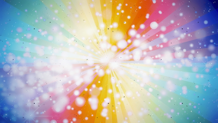 Vibrant Rainbow Wallpaper - Colorful Wallpapers | Happywall