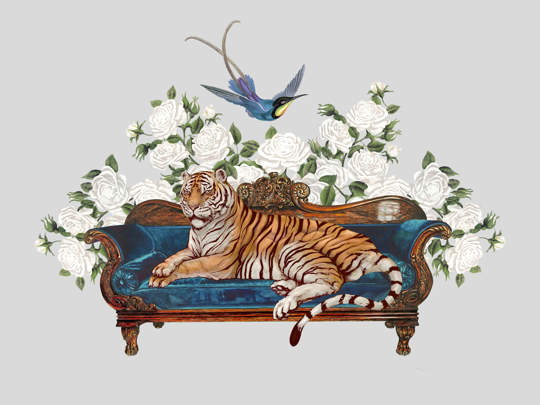 Tiger Home Wallpaper - Stunning Wallpapers | Happywall