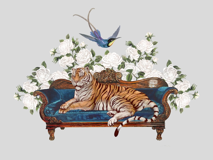 Tiger Home Wallpaper - Stunning Wallpapers | Happywall