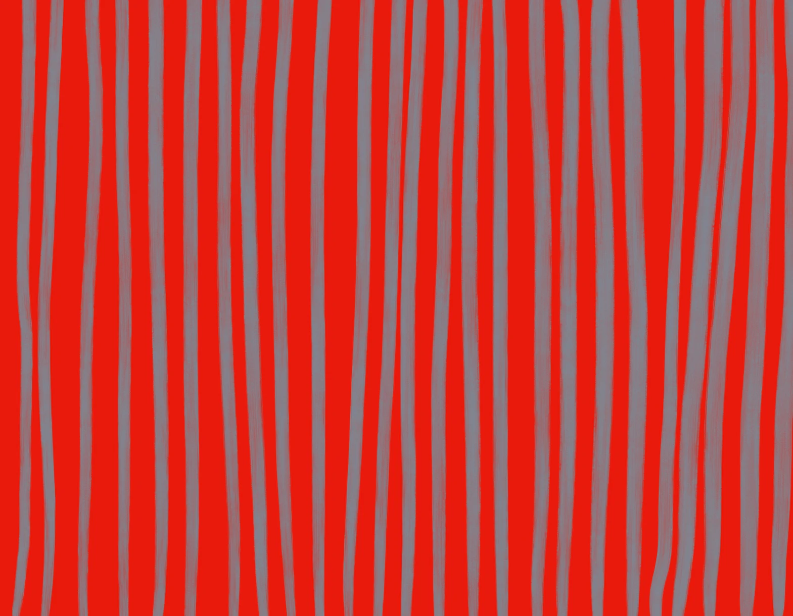 Simple Stripes Red and Grey Wallpaper - Buy Online | Happywall