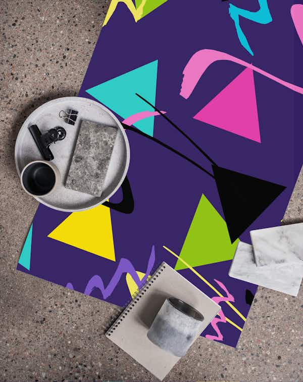 Get Groovy with Our 80s Neon Vibes Wallpaper | Happywall