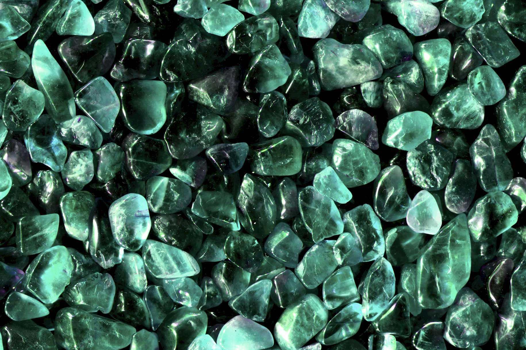 Buy Teal Gemstones wallpaper - Happywall