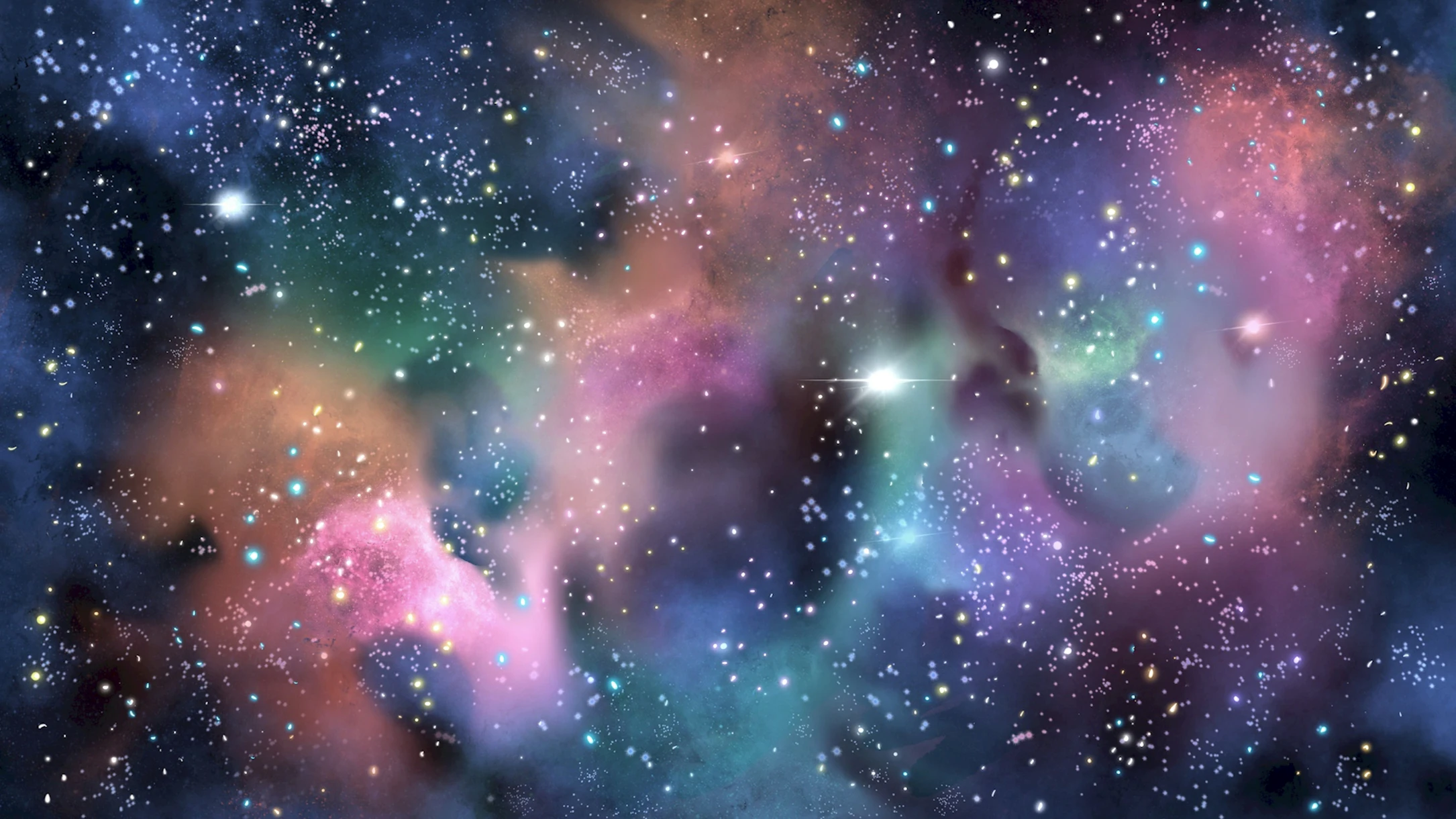 Dreamy Galaxy Wallpaper - Create a Breathtaking Space Scene | Happywall