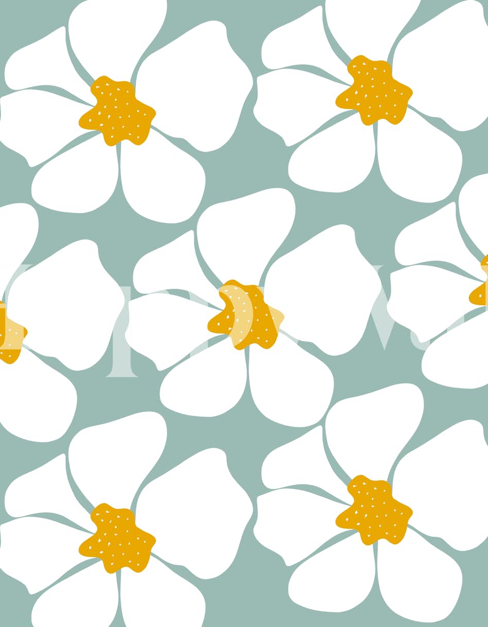 Abstract Flower Glam 1 wallpaper - Happywall