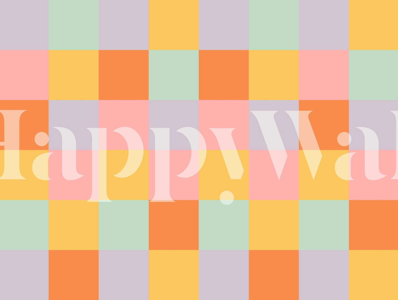 Buy Retro Check 1 wallpaper - Happywall