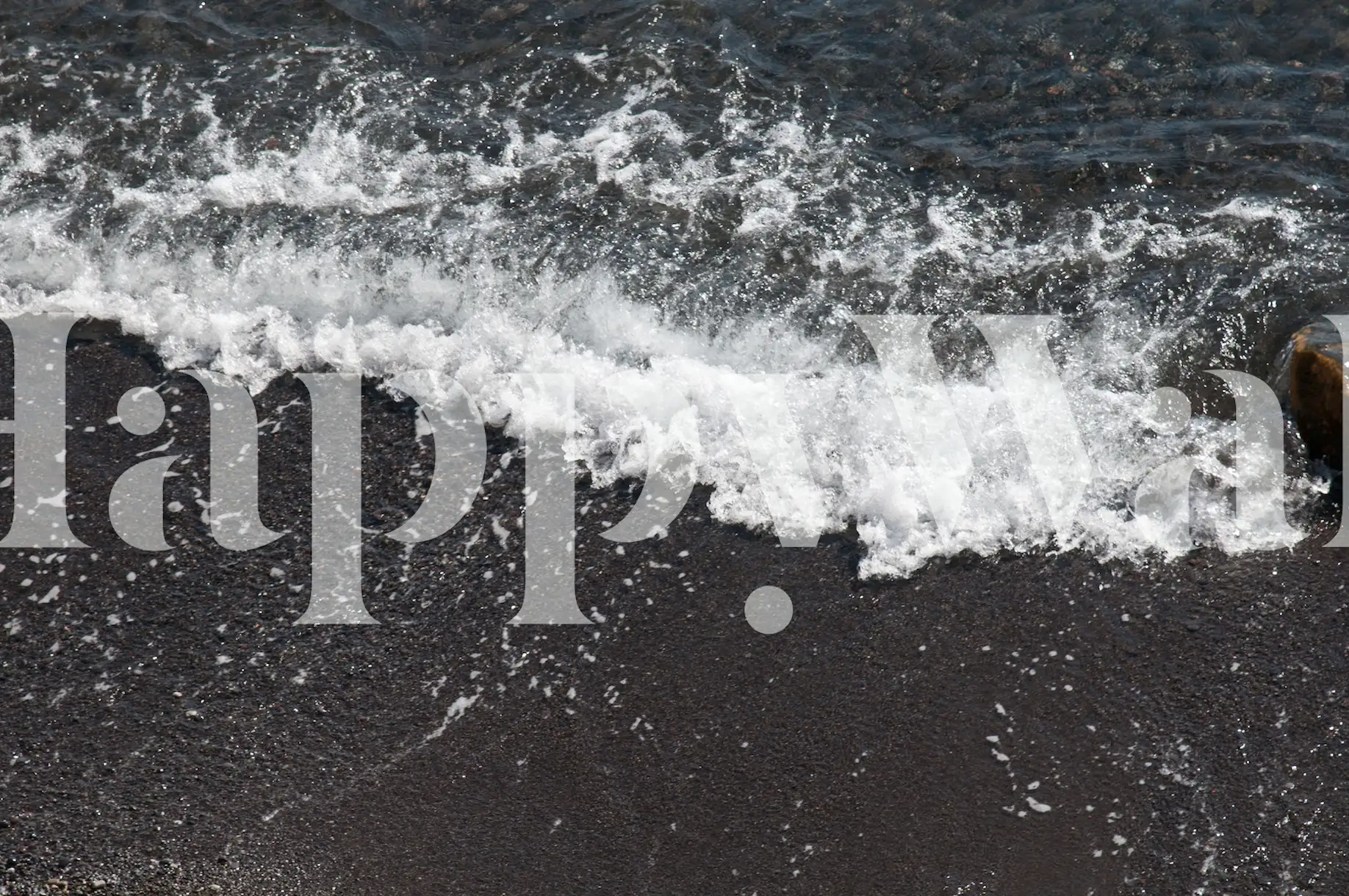 Buy Santorini Ocean Dream Waves 3 wallpaper - Happywall