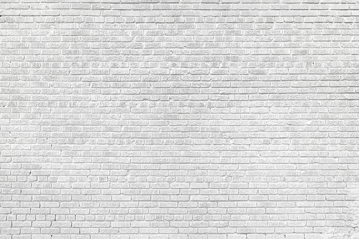 White Brick Wallpaper for Modern Interiors
