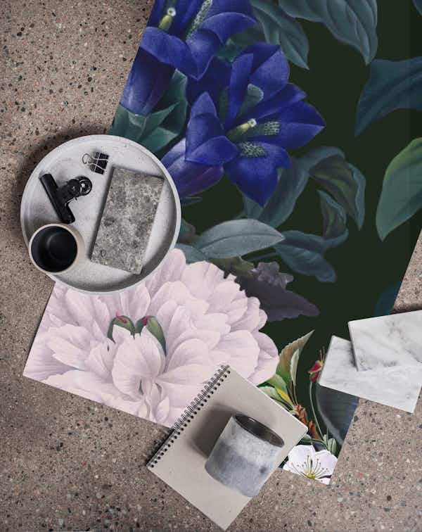 Midnight Garden IX wallpaper - Happywall