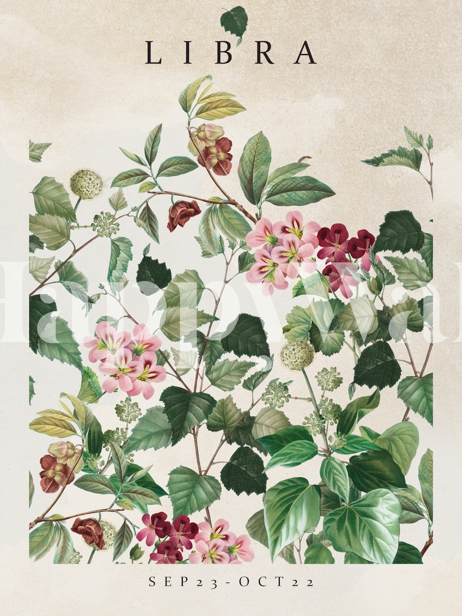 Buy Libra Wallpaper Online - Happywall