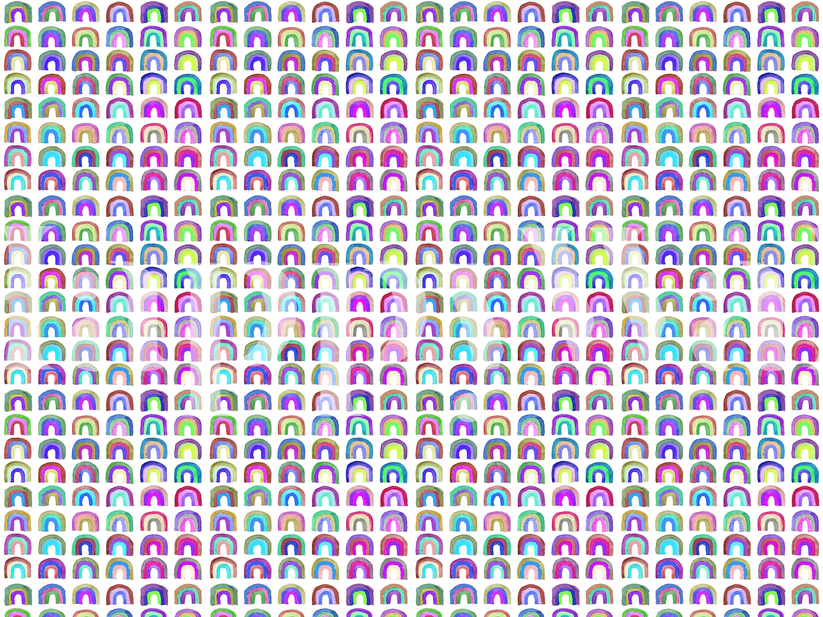 Colorful Rainbow Wallpaper for Kids Rooms