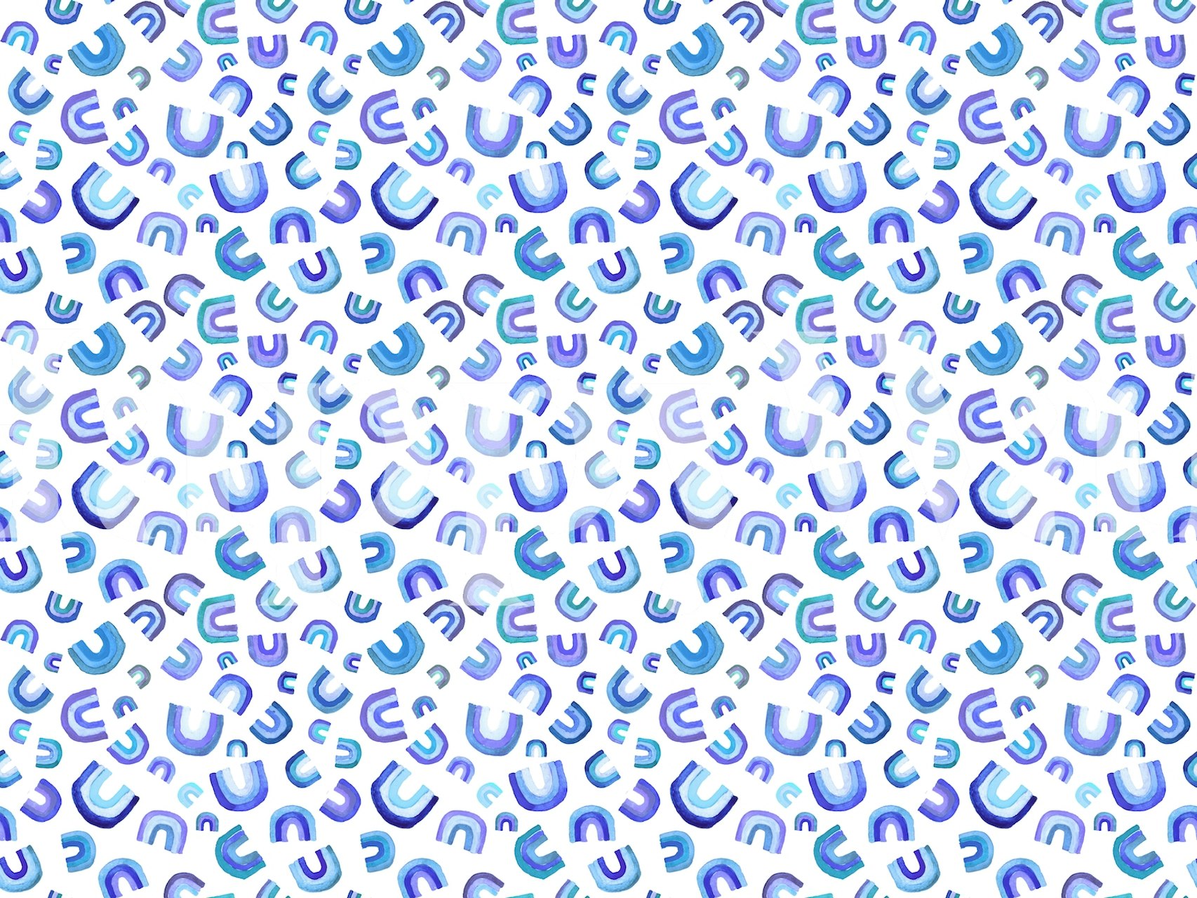 Buy Watercolor Rainbows 17 Wallpaper - Happywall