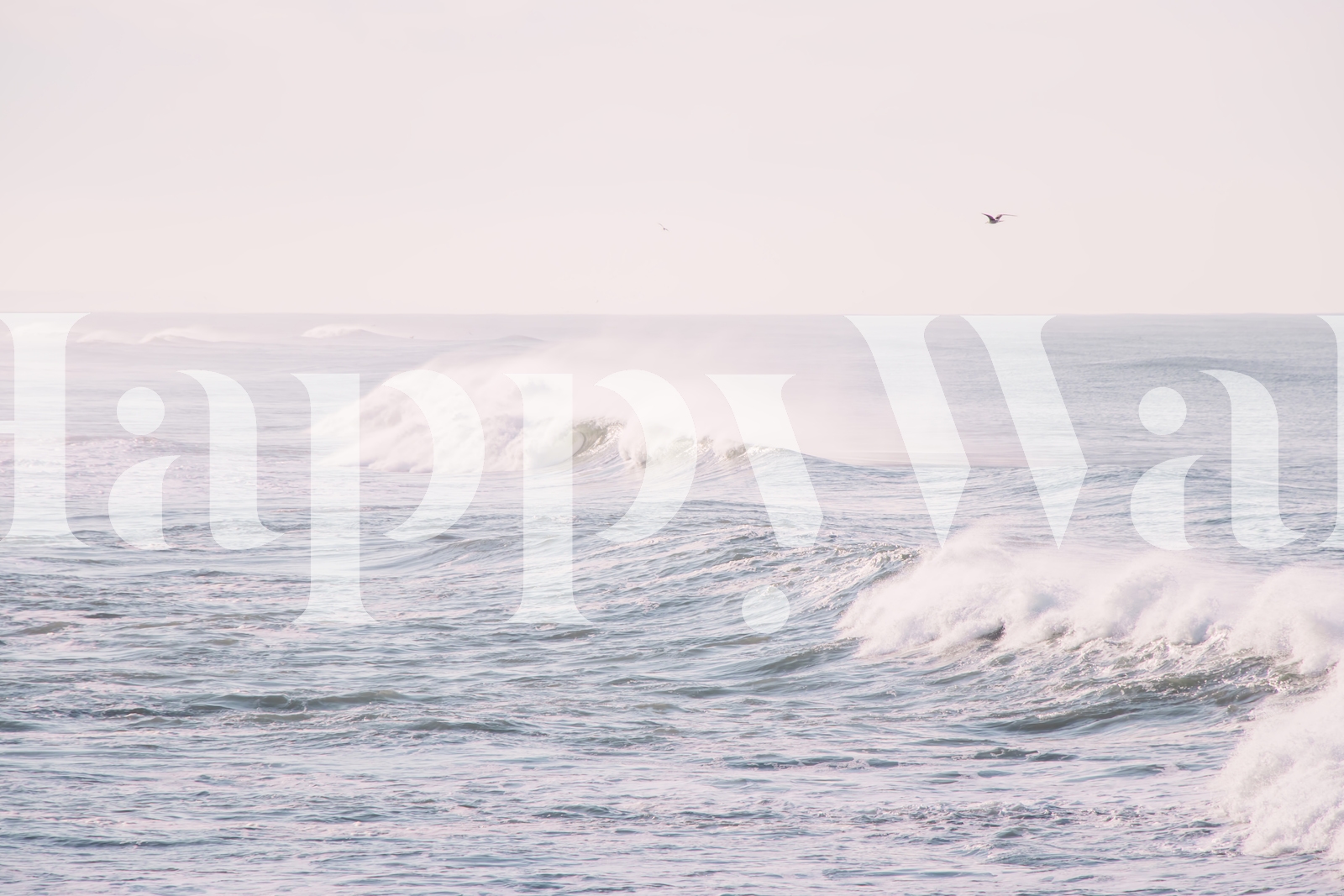 Crashing Waves Zen Ocean Wallpaper - Happywall