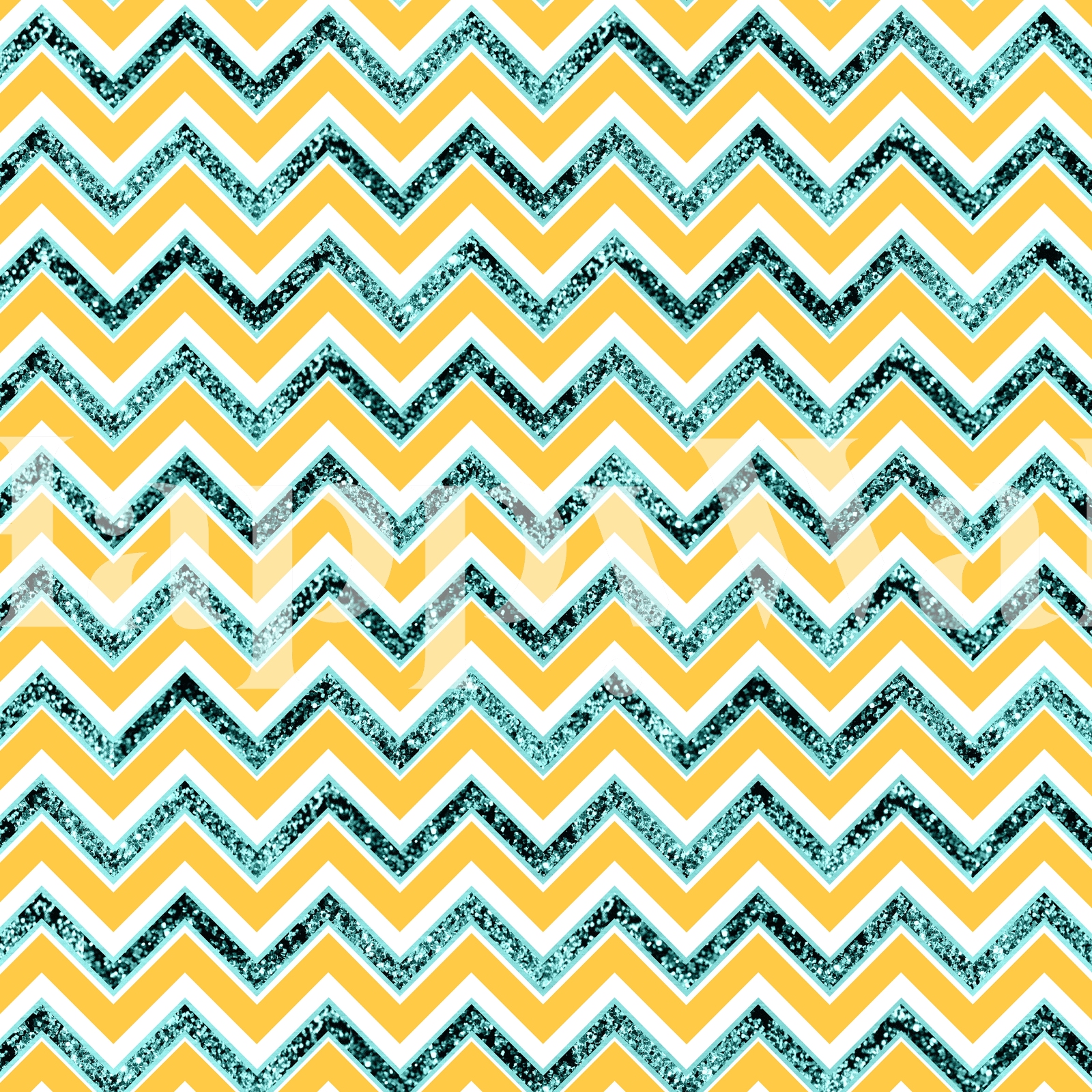 Chevron Glitter Glam 6 Wallpaper - Buy Online | Happywall