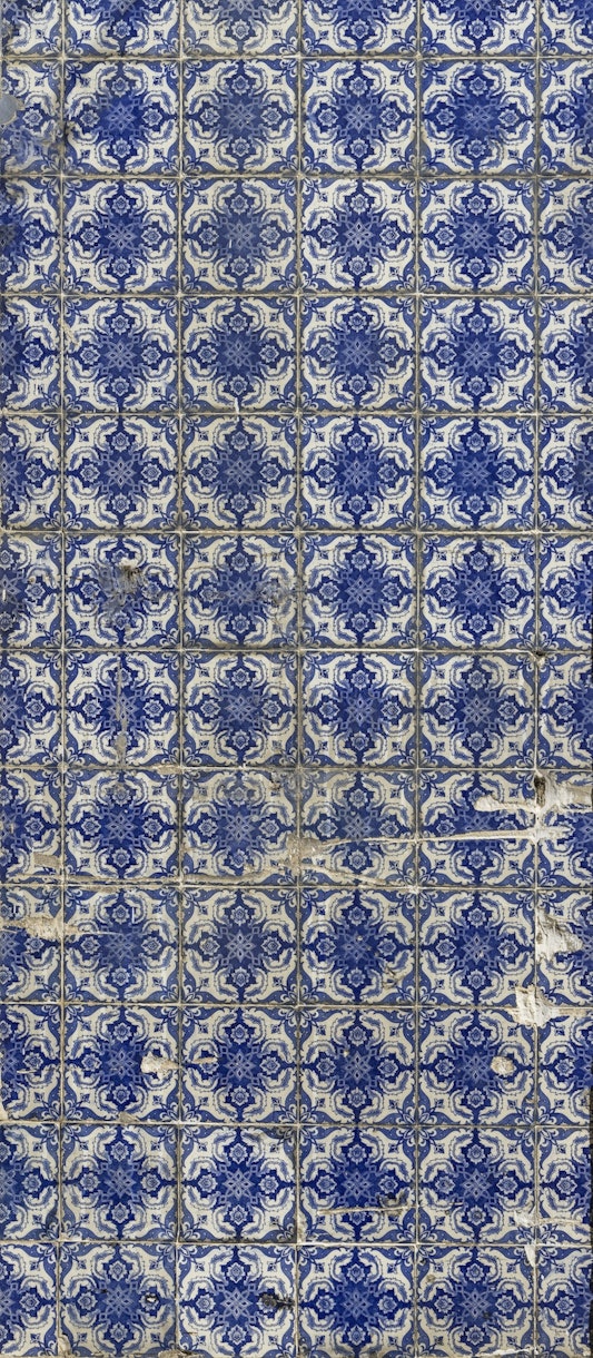 Lisbon Ceramic Tiles Azulejos Wallpaper | Shop Now at Happywall