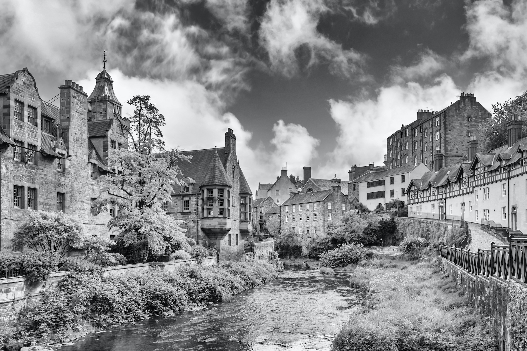 Edinburgh Dean Village - Wallpaper | Happywall.com