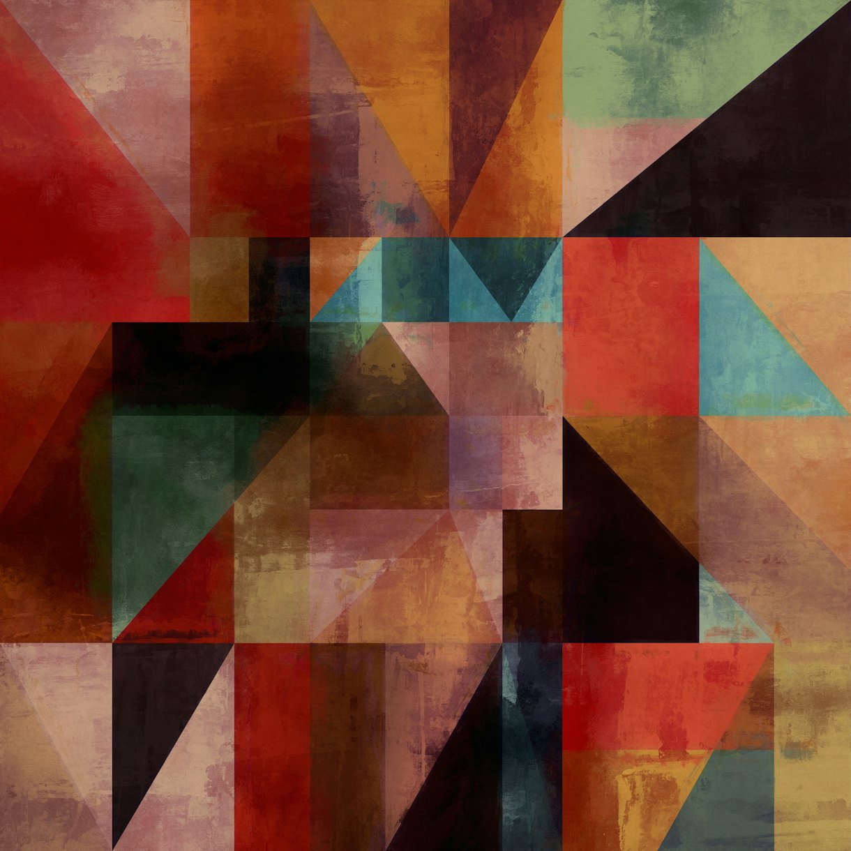 Triangles and Rectangles 4 Wallpaper - Happywall