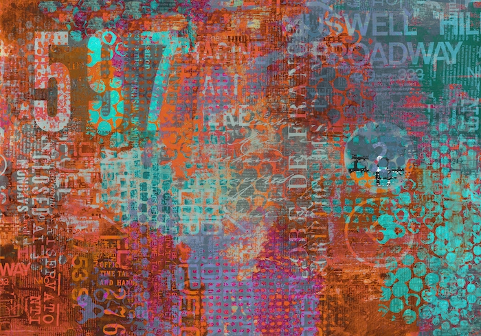 Multicolor Urban Street Art Wallpaper | Happywall