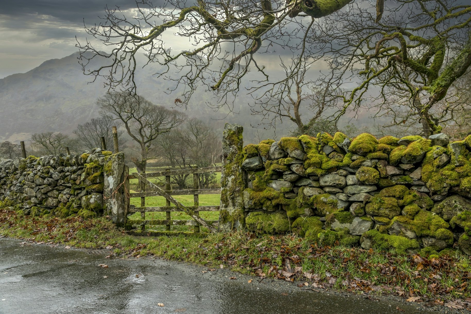 Rural Britain Impression wallpaper - Happywall