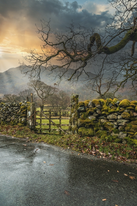 Rural Britain Impression II Wallpaper | Happywall