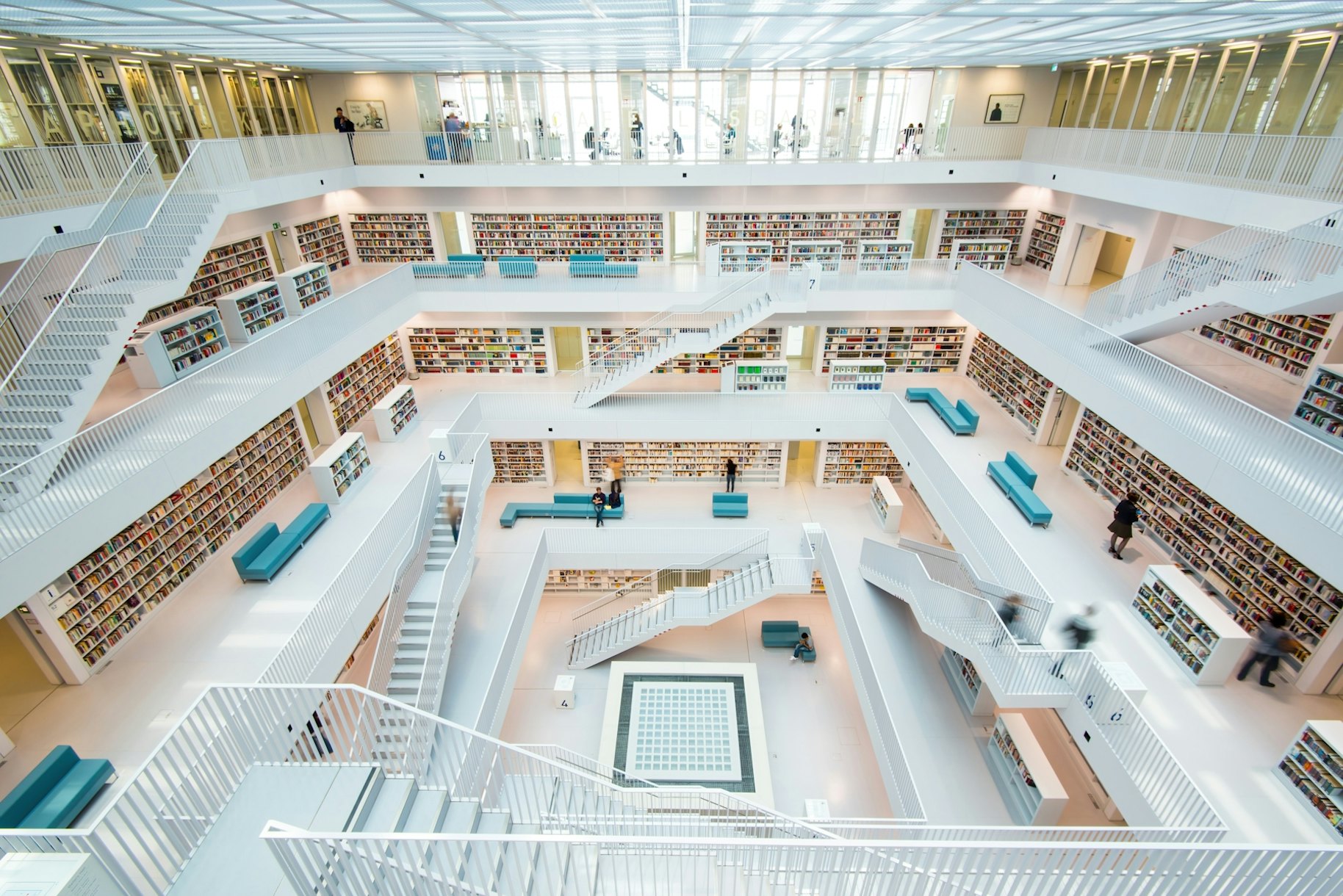 Library Stuttgart Wallpaper - Buy Online at Happywall