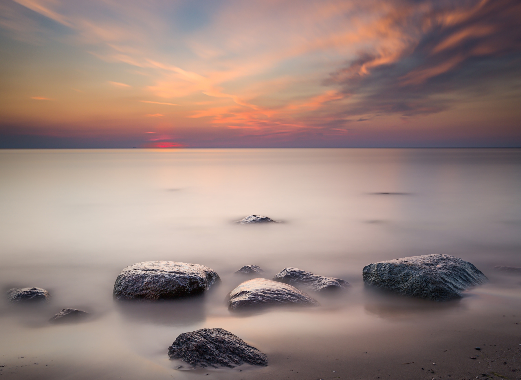 After Sunset Wallpaper - Beautiful Nature Scene | Happywall