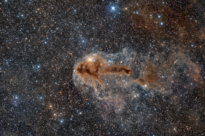 Celestial Nebula Wallpaper with Stars