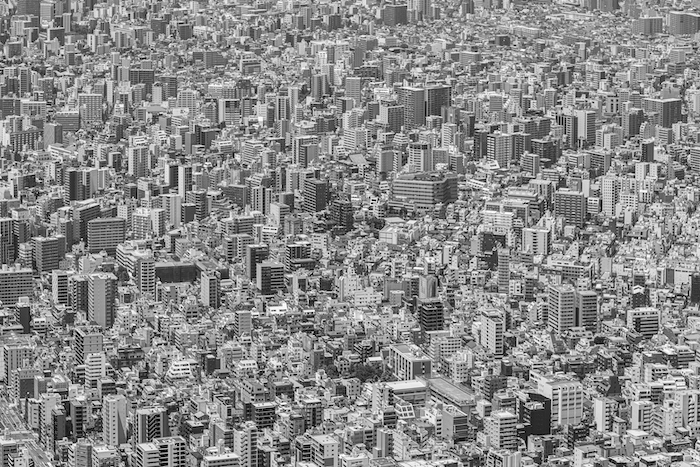 Tokyo Texture Wallpaper - Unique Textured Wall Decor at Happywall