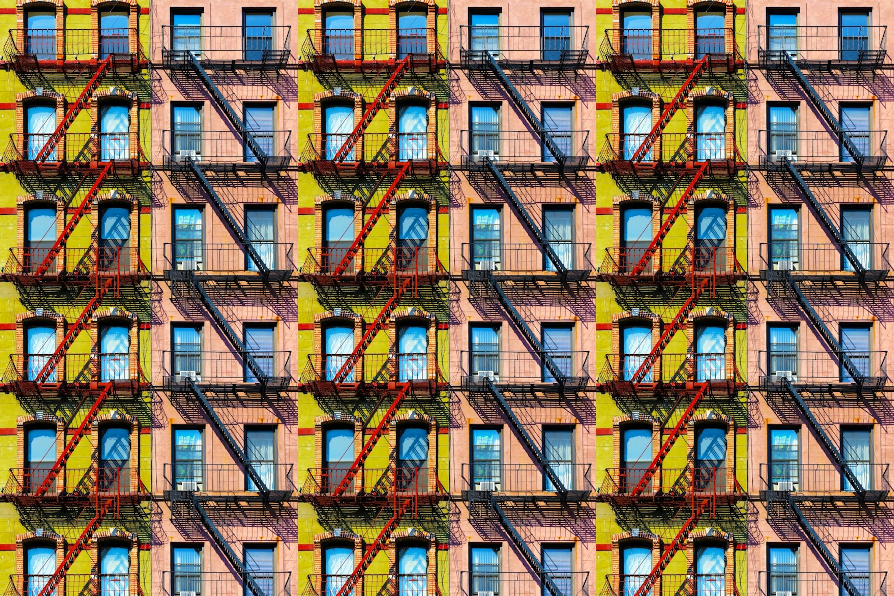 New York Windows Wallpaper - Beautiful Cityscape Wallpaper | Happywall