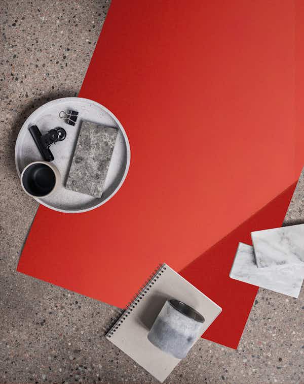 Red corner wallpaper - Happywall