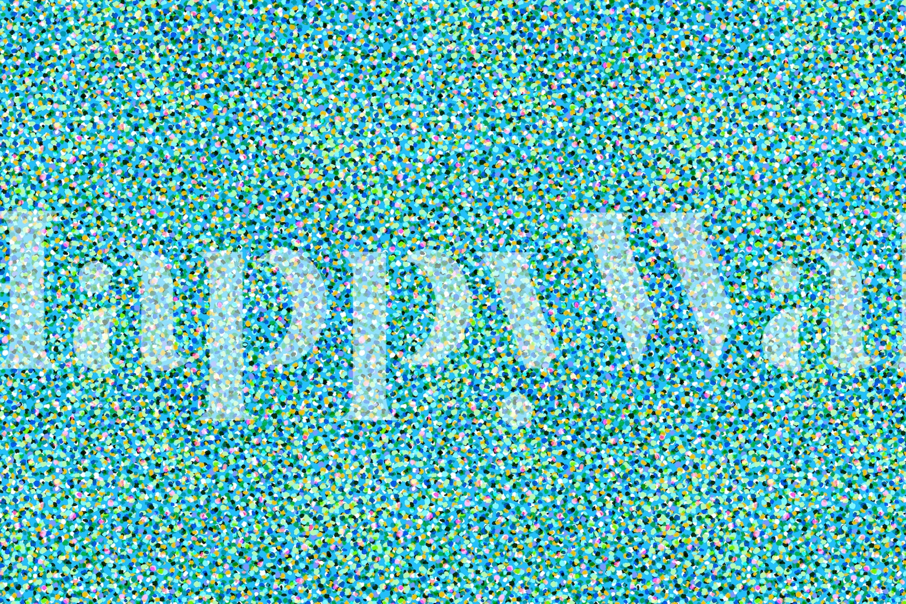 Party Spot Turquoise wallpaper - Happywall