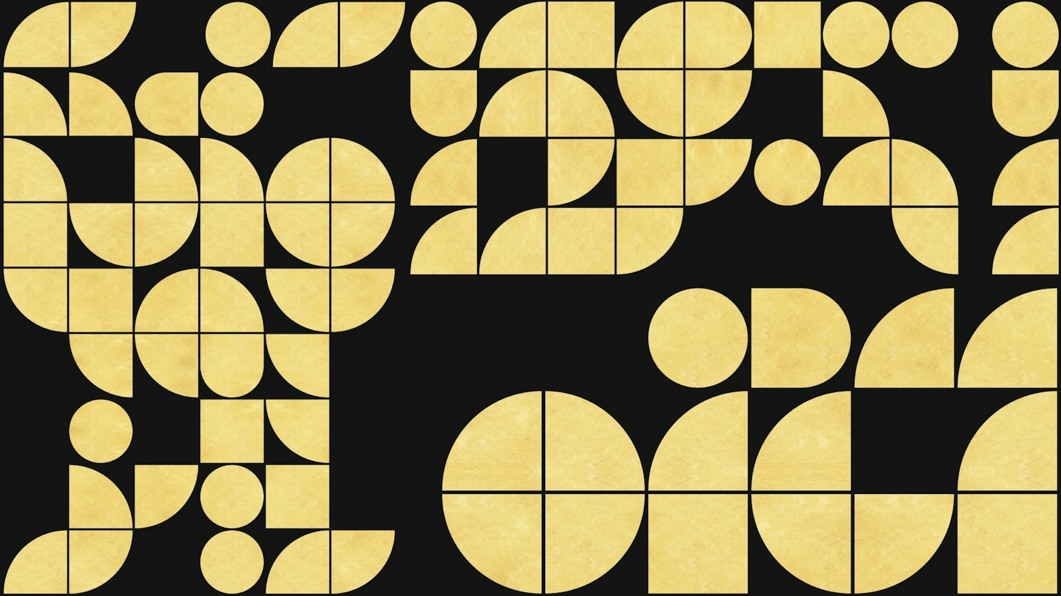 Gold Geometry wallpaper - Happywall