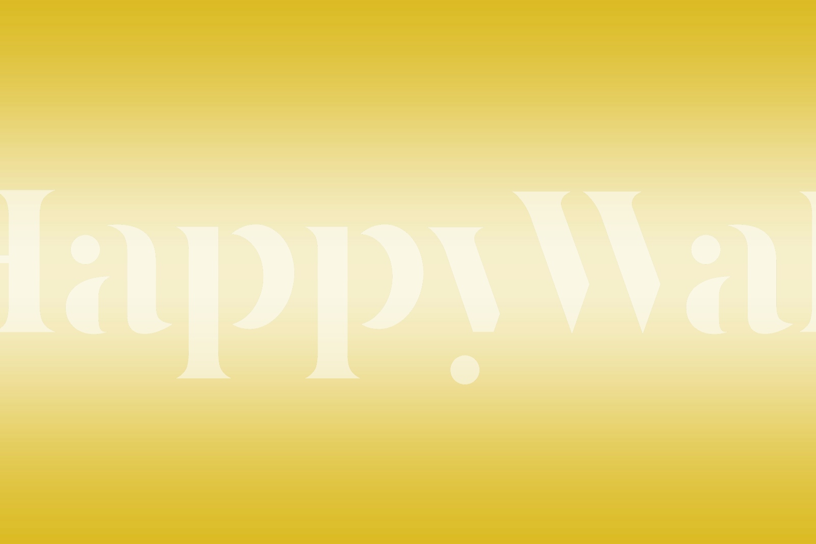 Reflected Gold Gradient Wallpaper | Happywall