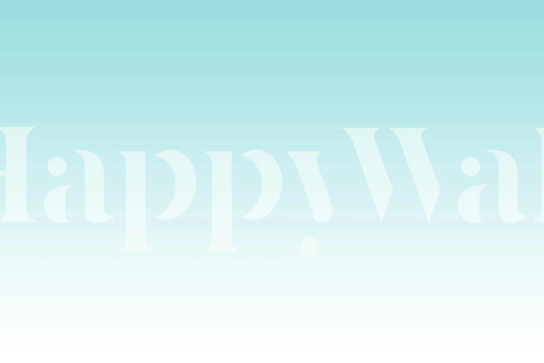 Pastel Turquoise Gradient wallpaper - Happywall