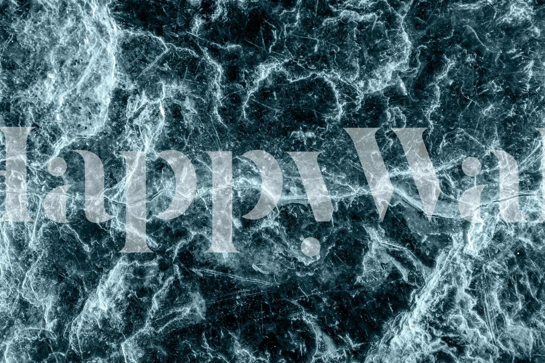 Enigmatic Deep Blue Marble 2 wallpaper - Happywall