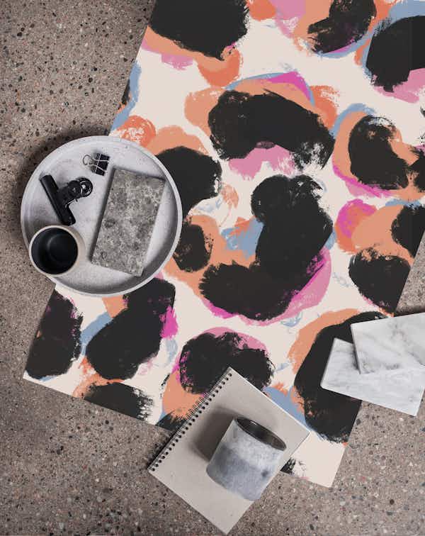 Cool Leo Pattern Wallpaper | Buy Designer Wallpapers Online - Happywall