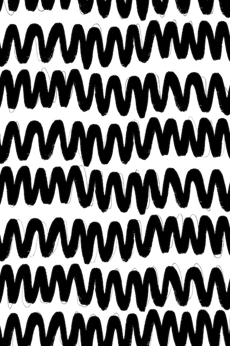 Black Zig Zag Pattern Wallpaper Buy Online Happywall