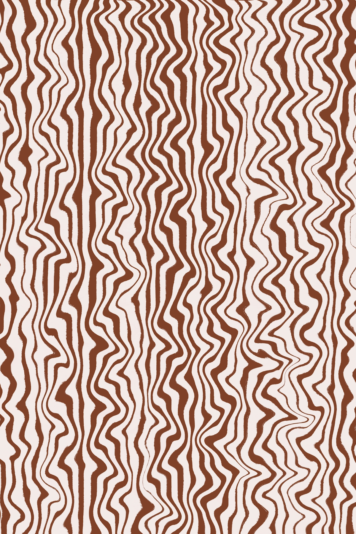 Liquid Beige Stripes Pattern Wallpaper - Buy Now | Happywall