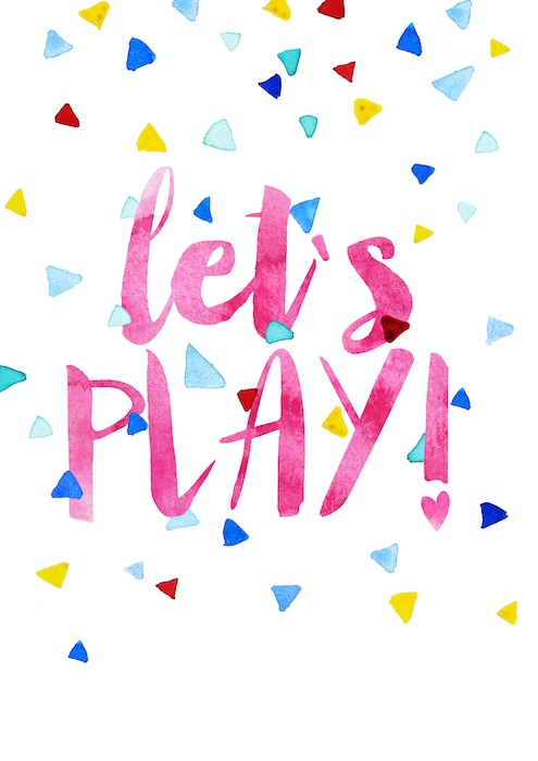 Let's Play X Wallpaper - Fun and Playful Design by Happywall