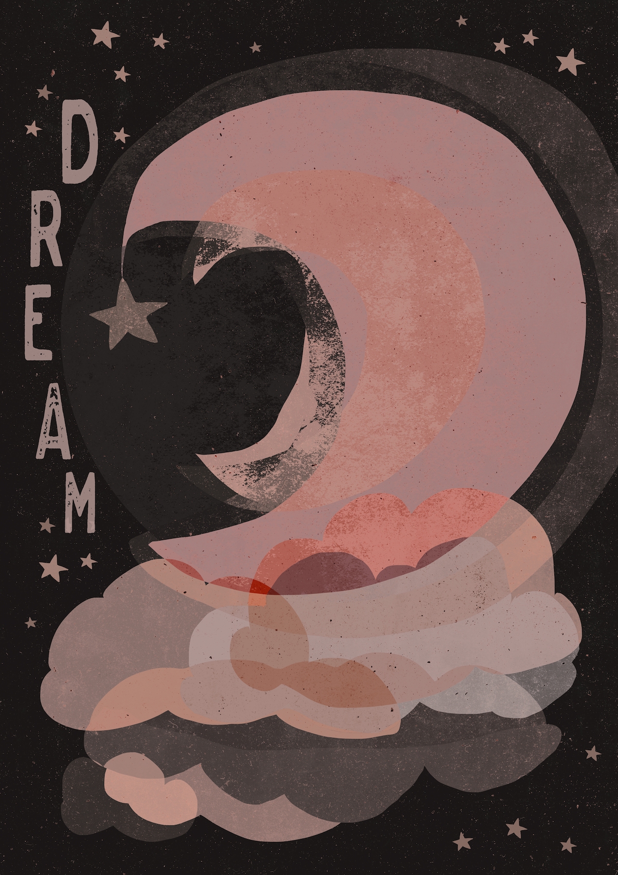 Dream Dark Version Wallpaper | Buy Online at Happywall