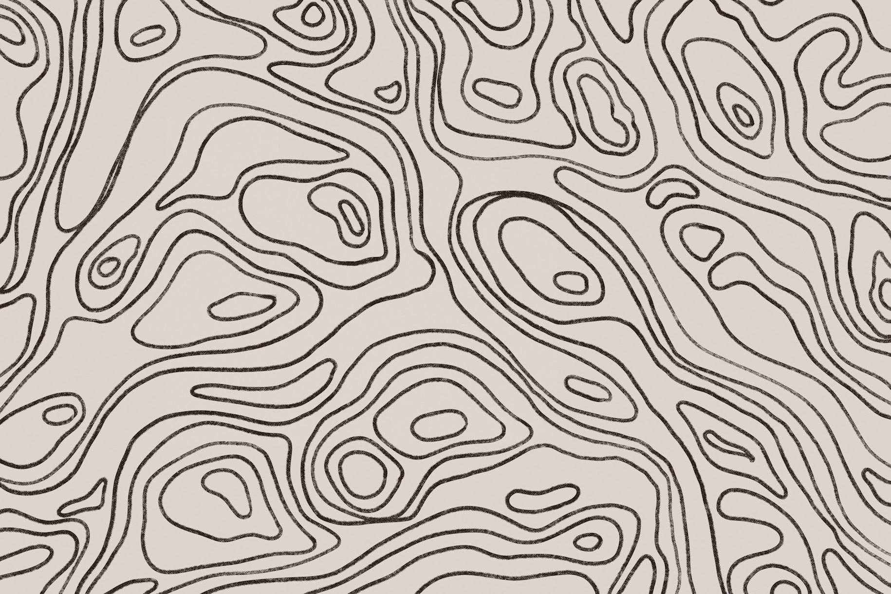 Iso Lines Square Wallpaper | Happywall