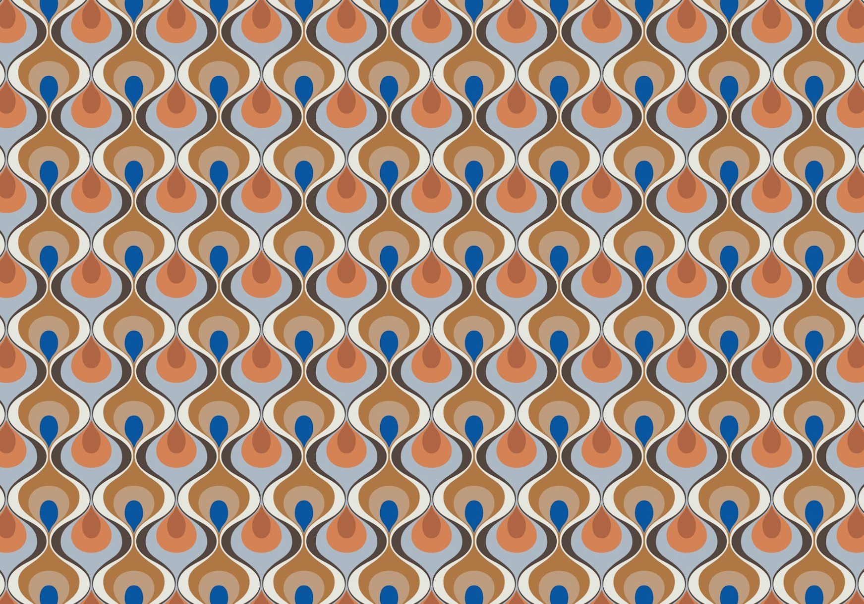 Retro Mood 21 Wallpaper - Buy Online on Happywall