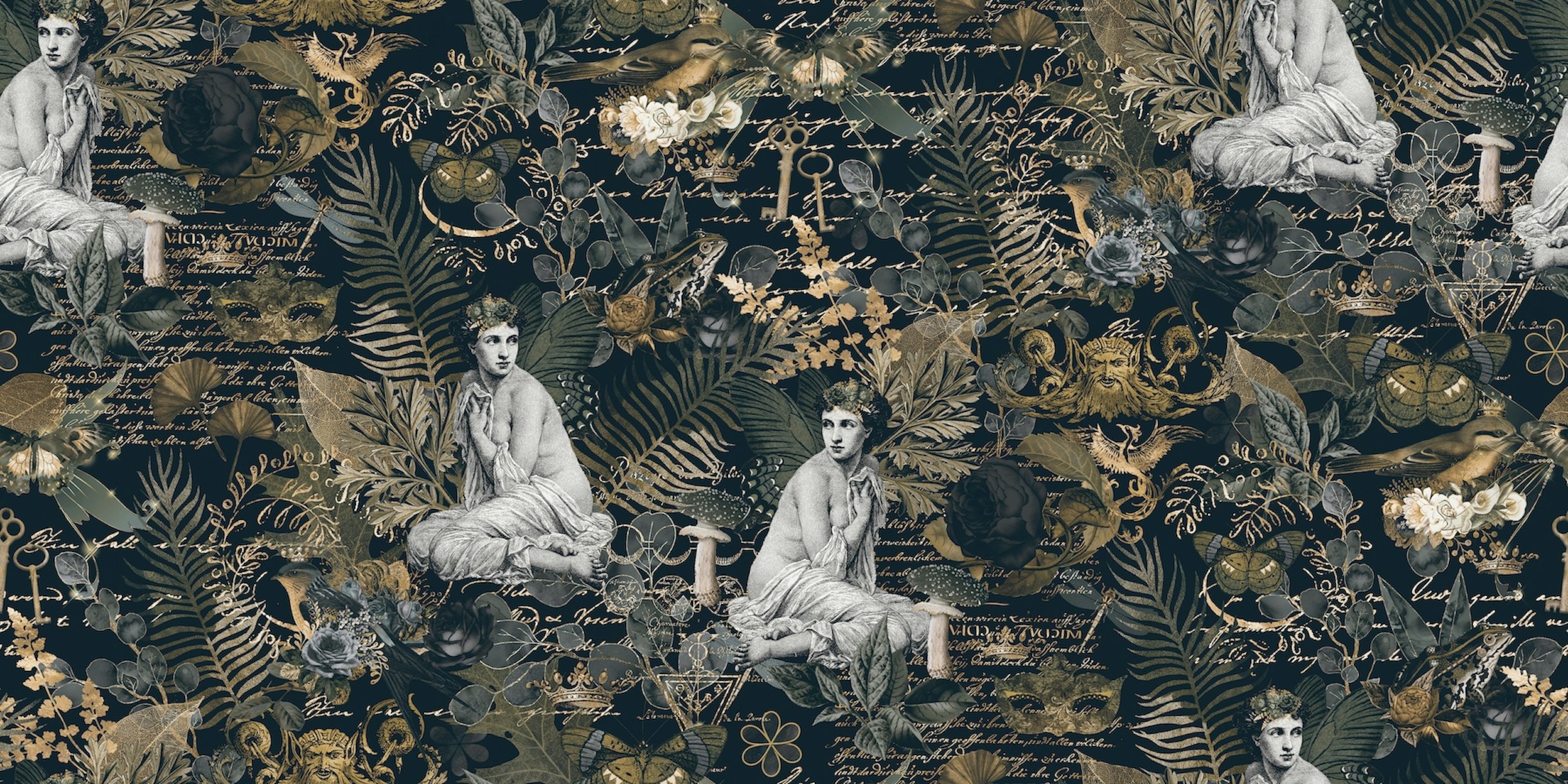 Mystic Mythology Forest Wallpaper - Buy Online | Happywall