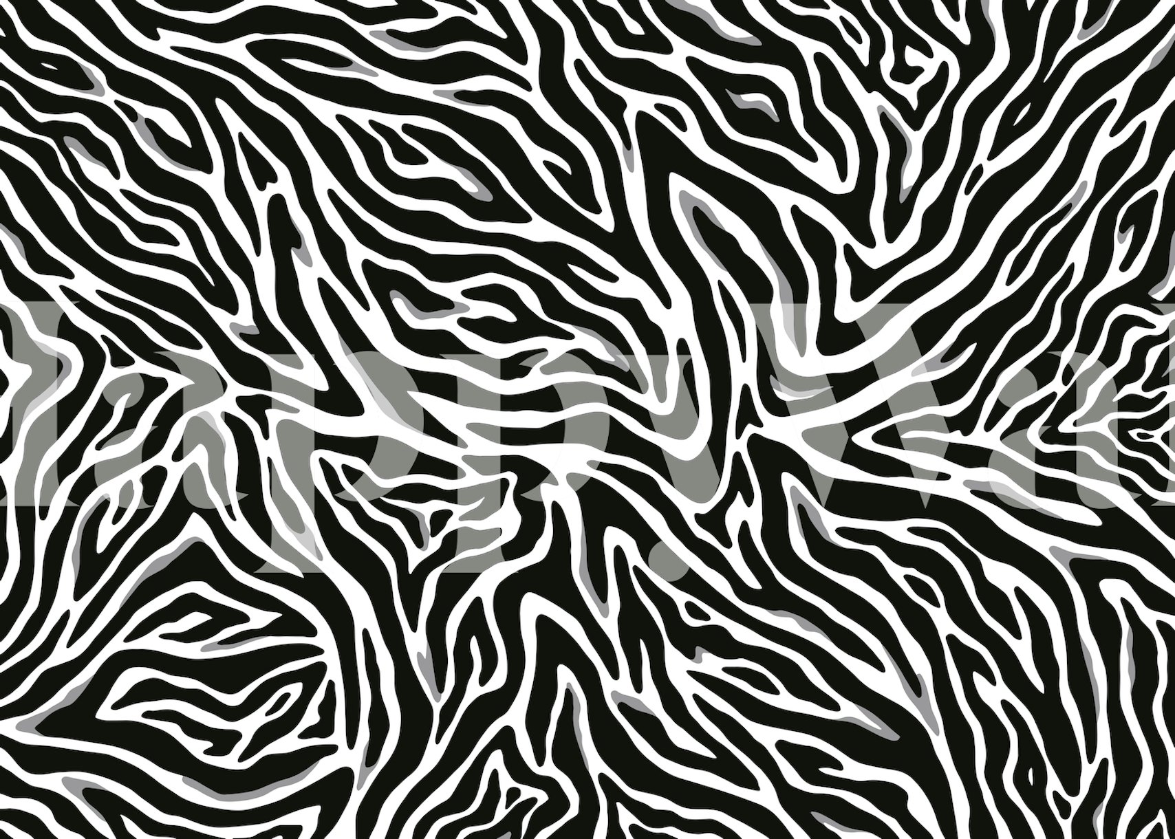 Zebra Pattern II Wallpaper – Happywall